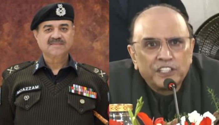 New Balochistan police chief meets Zardari
