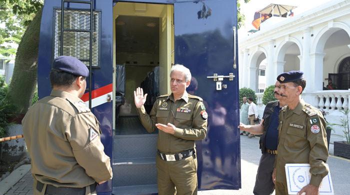 IGP inspects prison van equipped with modern facilities