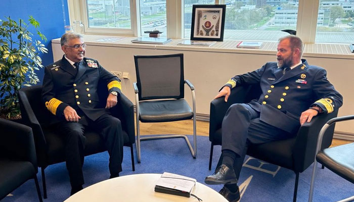 Pakistan, Netherlands naval chiefs discuss cooperation