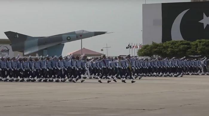 Graduation ceremony at Risalpur PAF academy