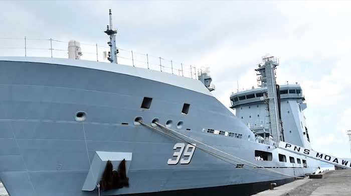 Pak Navy ship Moawin visits Comoros