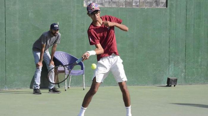 Nael stuns Abdullah in Khawaja Iftikhar National Tennis