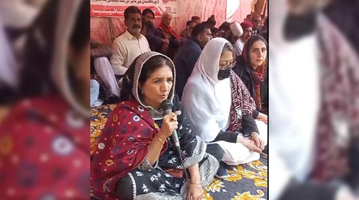 SUP holds hunger strike camp against canals on Indus River