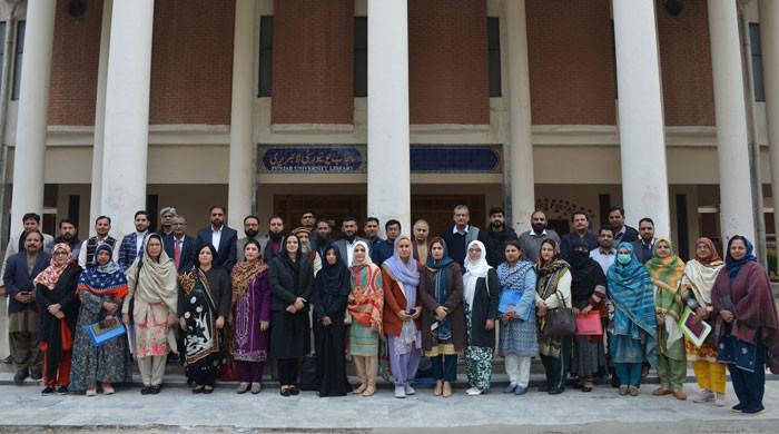 PU Library organises training workshop