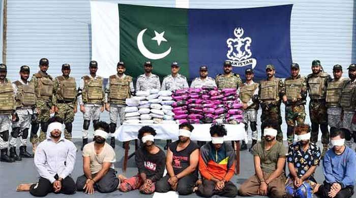 Pakistan Navy ship seizes narcotics worth $1m in North Arabian Sea