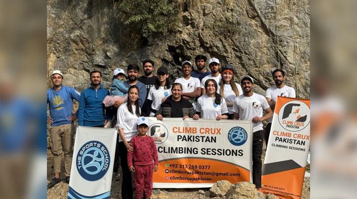 Climbing event held