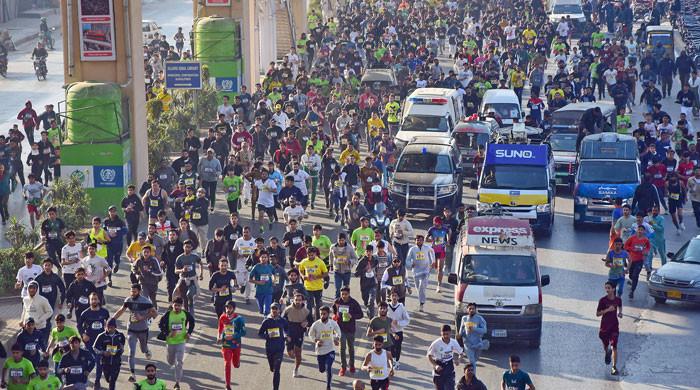 First mini marathon held in Rawalpindi