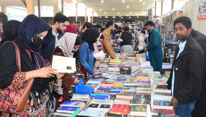 Thousands of people attend PU book fair