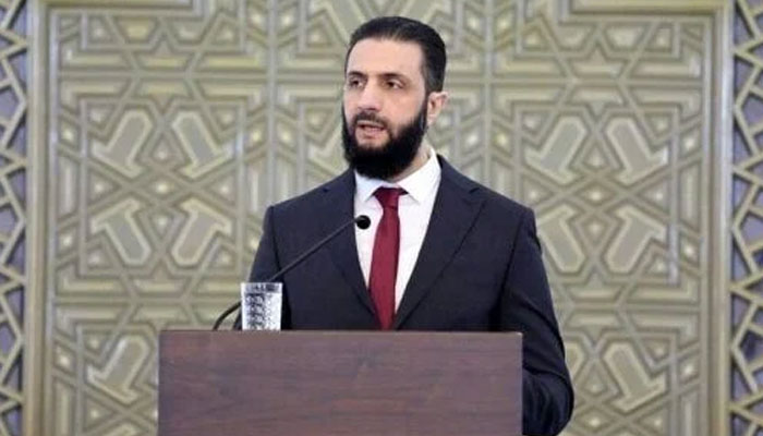 New Syrian president vows state ‘monopoly’ on weapons