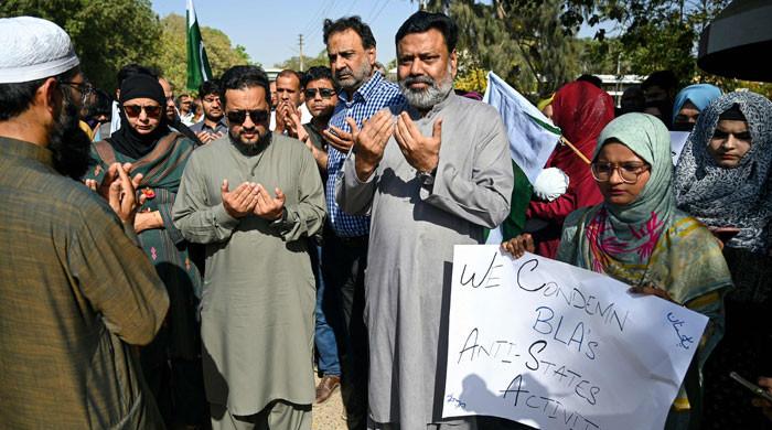 KU rally condemns Jaffar Express incident, expresses solidarity with ...