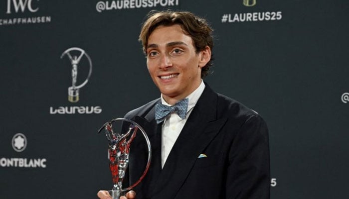 Duplantis and Biles win Laureus World Sports Awards