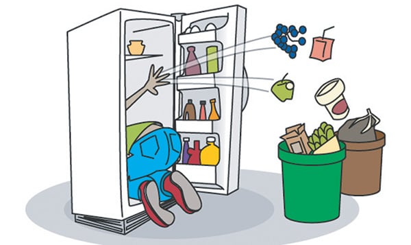 Cleaning out my fridge