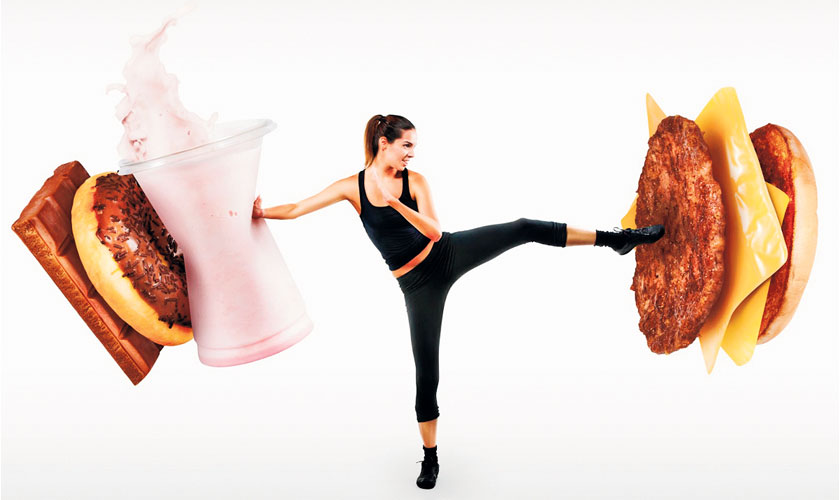 Say no to food temptations