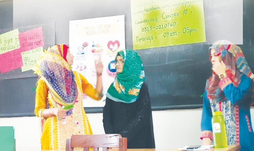 Mental health awareness drive