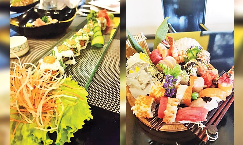 For the love of sushi