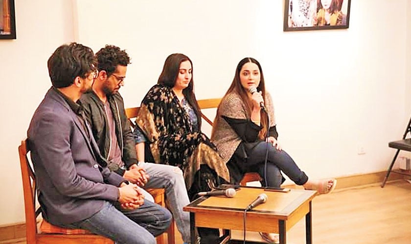 Scriptwriter Rida Bilal screens her short film, Bachpan, at T2F