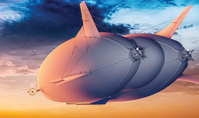 AIRSHIPS COULD CUT EMISSIONS BY 90%
