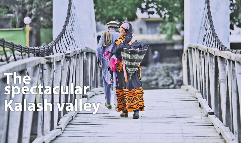 The spectacular Kalash valley