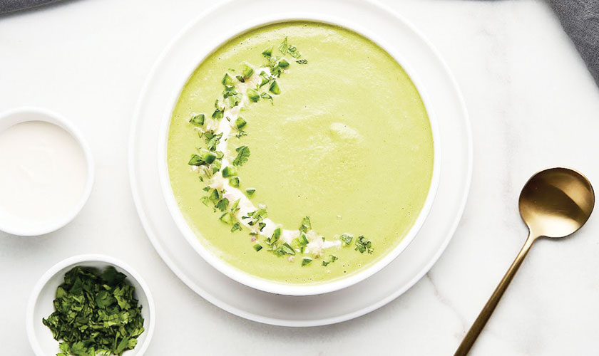 Beat the heat with cold soups!