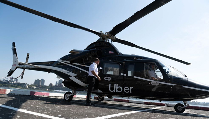 Fly, fly away as Uber introduces helicopter service at New York airport
