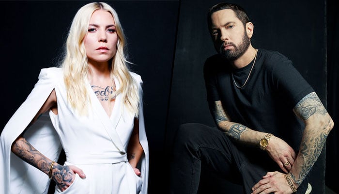 Eminem, Shady Records give nod to Skylar Grey’s new music video