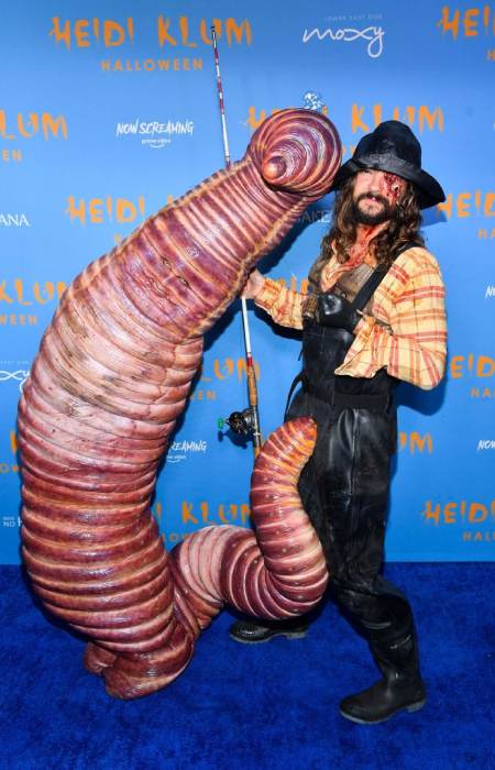Throwback: Inside Heidi Klum's worm costume, making and cost