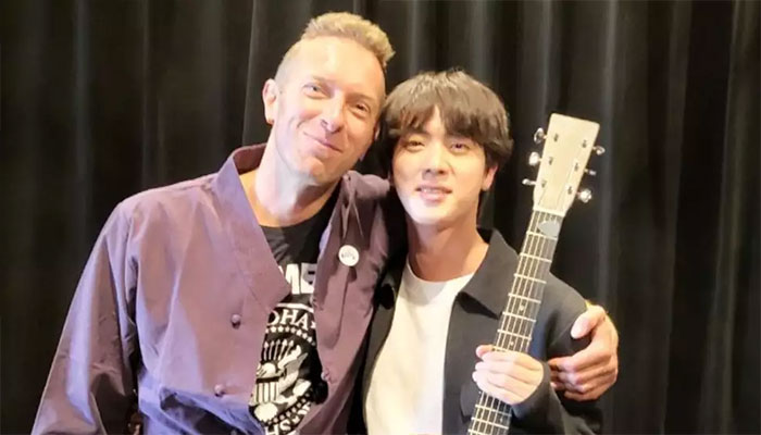 Coldplay's Chris Martin and BTS's Jin forge unlikely friendship