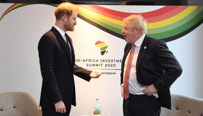 Royal family breaks silence over Boris Johnson 'pep talk' to Prince Harry