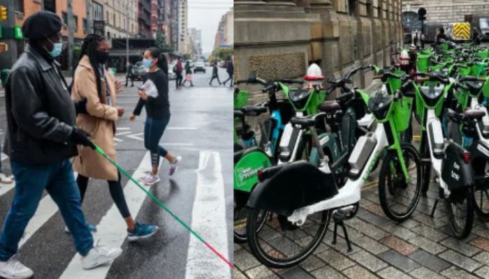 E-bikes, e-scooters becoming 'nightmare' for blind people