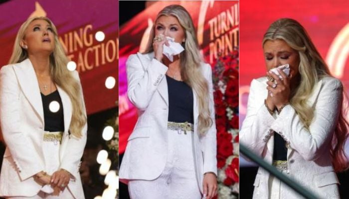 Charlie kirk memorial: Wife Erika Kirk heart-wrenchingly 'forgives' husband’s killer