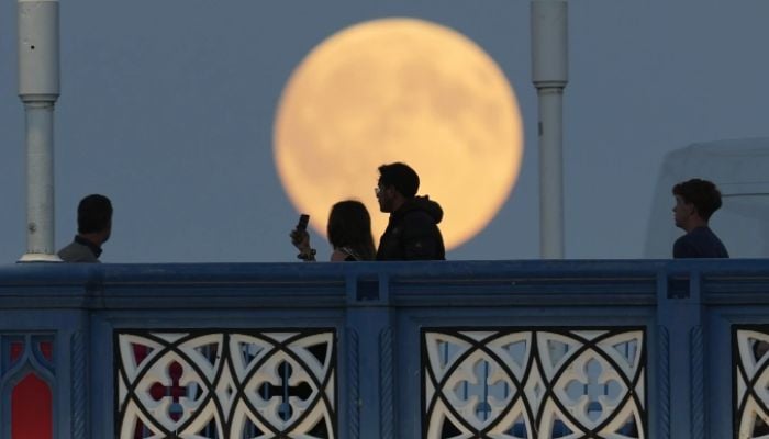 October Supermoon: Stunning images of first full ‘Rare Harvest’ Moon ...